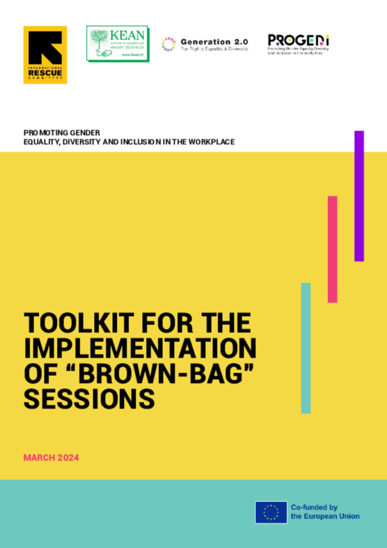 Toolkit for the Implementation of “Brown-Bag” Session | International Rescue Committee (IRC)